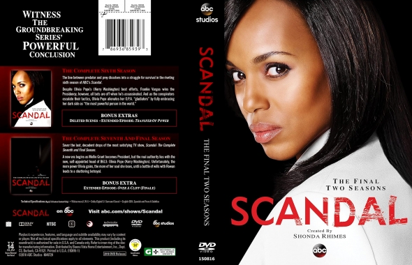 CoverCity - DVD Covers & Labels - Scandal - Season 6 & 7