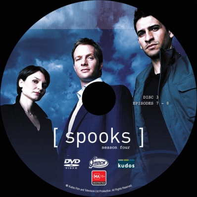 CoverCity - DVD Covers & Labels - Spooks - Season 4; disc 3