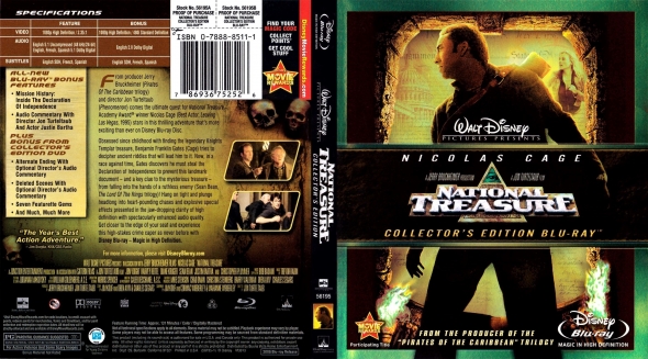 CoverCity - DVD Covers & Labels - National Treasure
