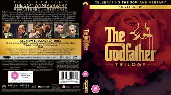 CoverCity - DVD Covers & Labels - The Godfather Trilogy 4K
