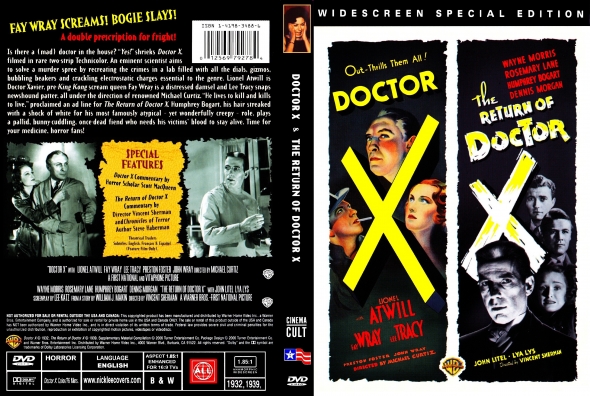 CoverCity - DVD Covers & Labels - Doctor X / The Return of Doctor X