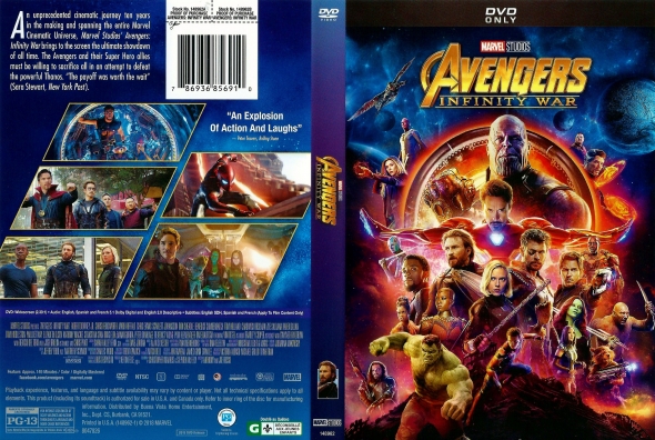 CoverCity - DVD Covers & Labels - Avengers: Infinity War