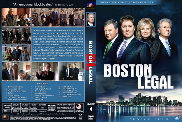 CoverCity - DVD Covers & Labels - Boston Legal - Season 4