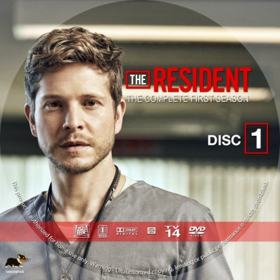 CoverCity - DVD Covers & Labels - The Resident - Season 1, disc 1
