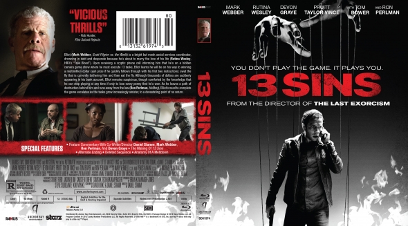 13 Sins 2022 Dvd Cover