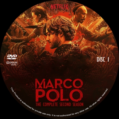 CoverCity - DVD Covers & Labels - Marco Polo - Season 2; disc 1