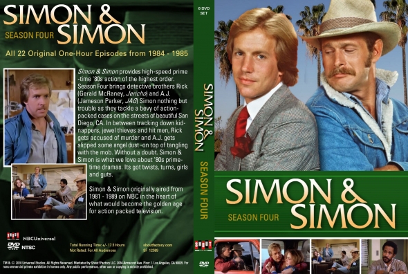 CoverCity - DVD Covers & Labels - Simon & Simon - Season 4