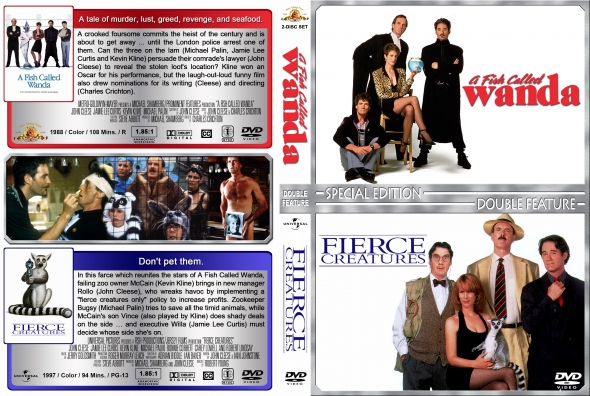 CoverCity - DVD Covers & Labels - A Fish Called Wanda / Fierce Creature ...