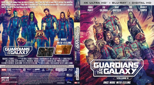 CoverCity - DVD Covers & Labels - Guardians of the Galaxy Volume 3 4K