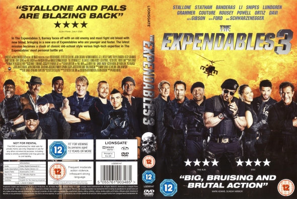 CoverCity - DVD Covers & Labels - The Expendables 3