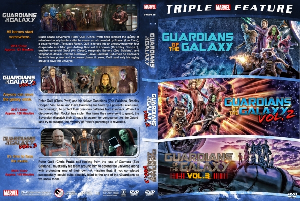 CoverCity - DVD Covers & Labels - Guardians of the Galaxy Triple Feature