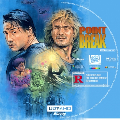 CoverCity - DVD Covers & Labels - Point Break 4K