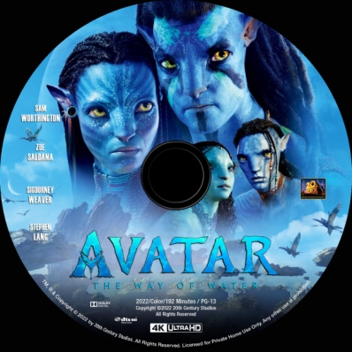CoverCity - DVD Covers & Labels - Avatar: The Way of Water 4K