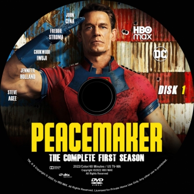 CoverCity - DVD Covers & Labels - Peacemaker - Season 1; disc 1