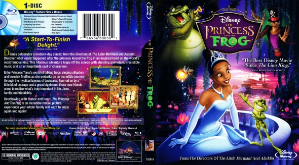 Covercity Dvd Covers And Labels The Princess And The Frog