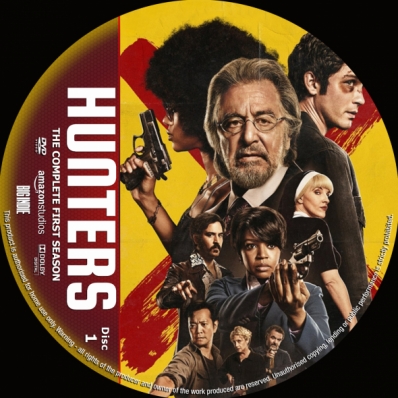 CoverCity - DVD Covers & Labels - Hunters - Season 1; disc 1