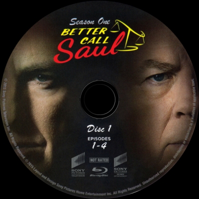 CoverCity - DVD Covers & Labels - Better Call Saul - Season 1; disc 1