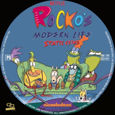 CoverCity - DVD Covers & Labels - Rocko's Modern Life: Static Cling