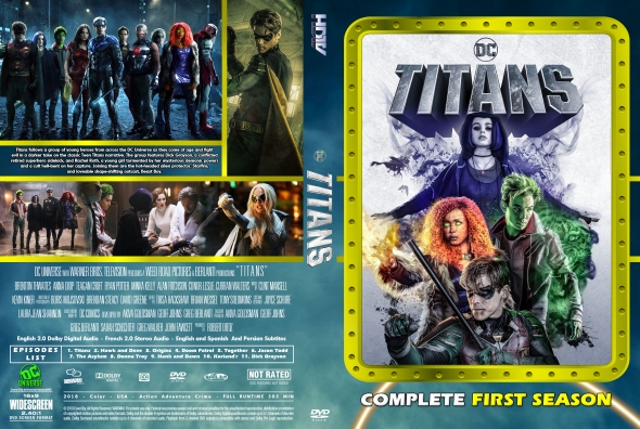 CoverCity - DVD Covers & Labels - Titans - Season 1