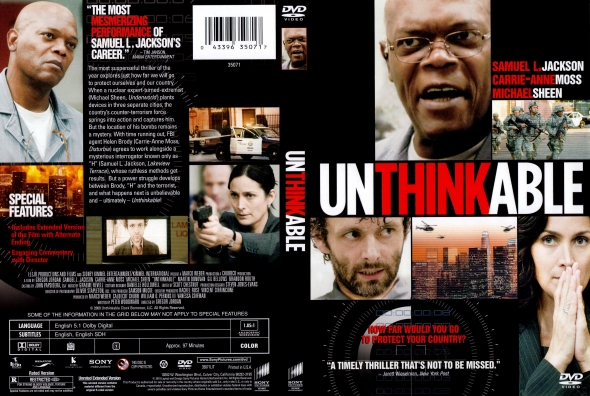 CoverCity - DVD Covers & Labels - Unthinkable