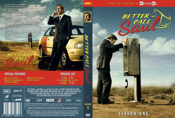 CoverCity - DVD Covers & Labels - Better Call Saul - Season 1