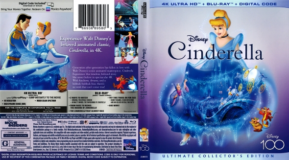 CoverCity - DVD Covers & Labels - Cinderella 4K